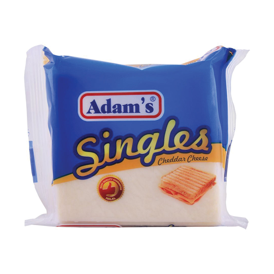 Adams Singles Cheddar Cheese 200gm 10pcs – Chase Plus Pakistan
