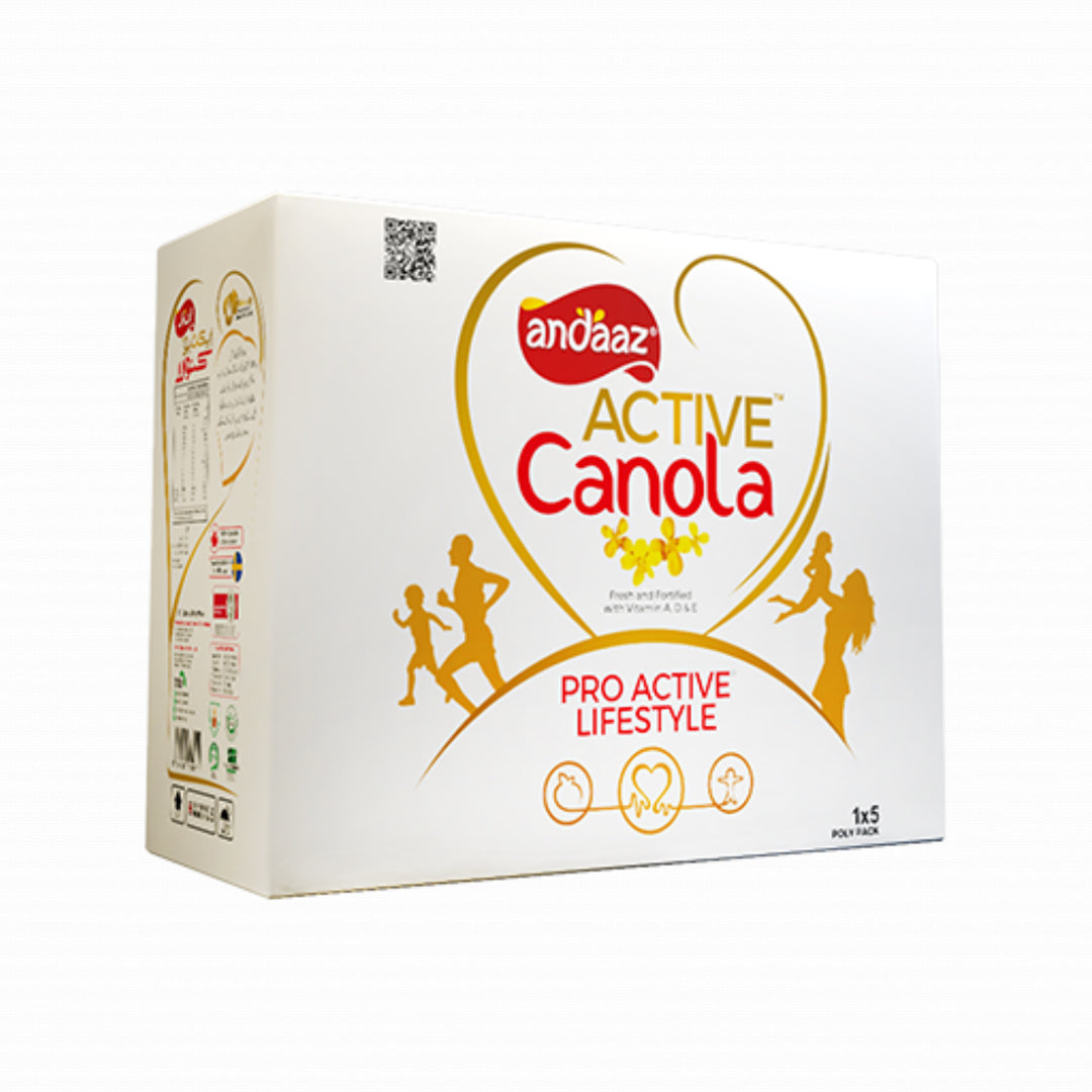 Andaaz Active Canola Oil Pouch 1ltr – Chase Plus Pakistan