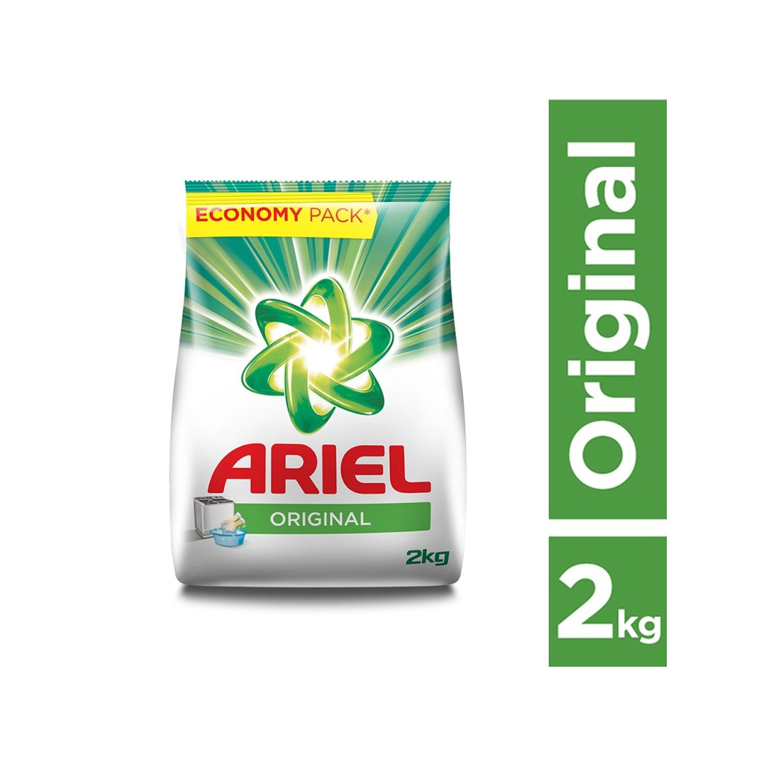 Ariel Detergent Powder Original 2kg – Chase Plus Pakistan