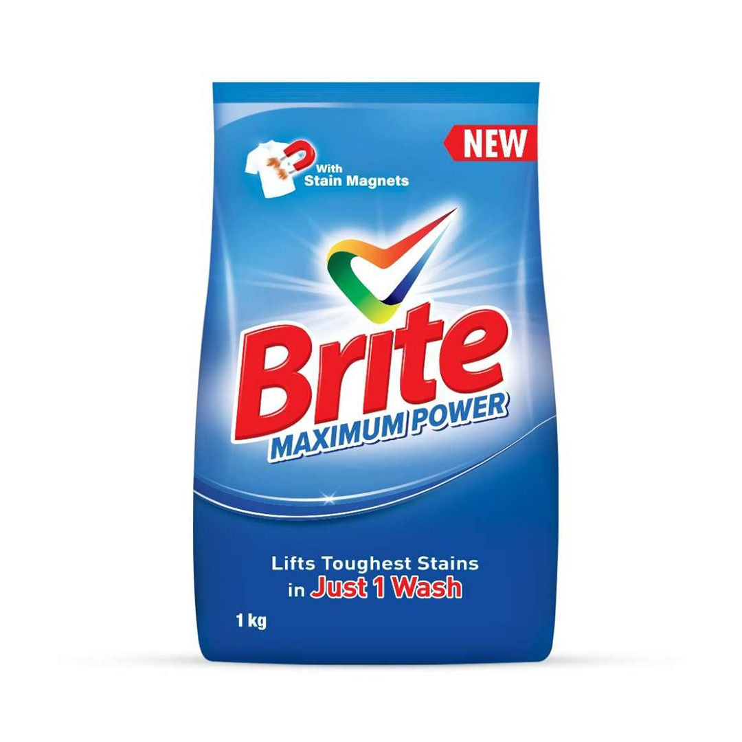 Brite Detergent Powder 1kg – Chase Plus Pakistan