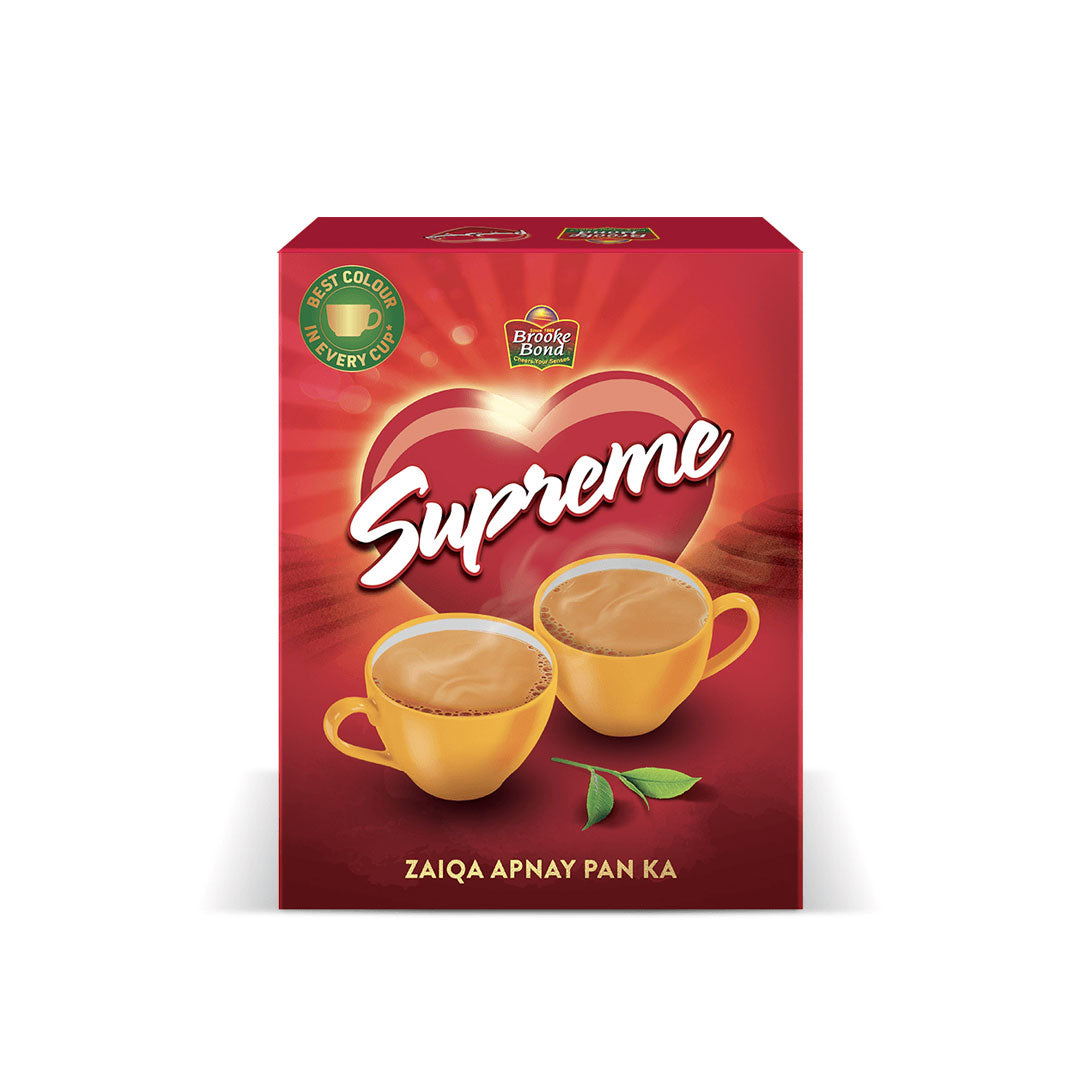 Brooke Bond Supreme Tea Box 80gm – Chase Plus Pakistan