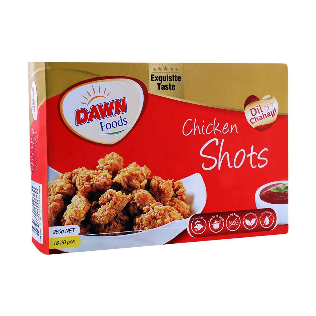 Dawn Chicken Shots 260gm – Chase Plus Pakistan