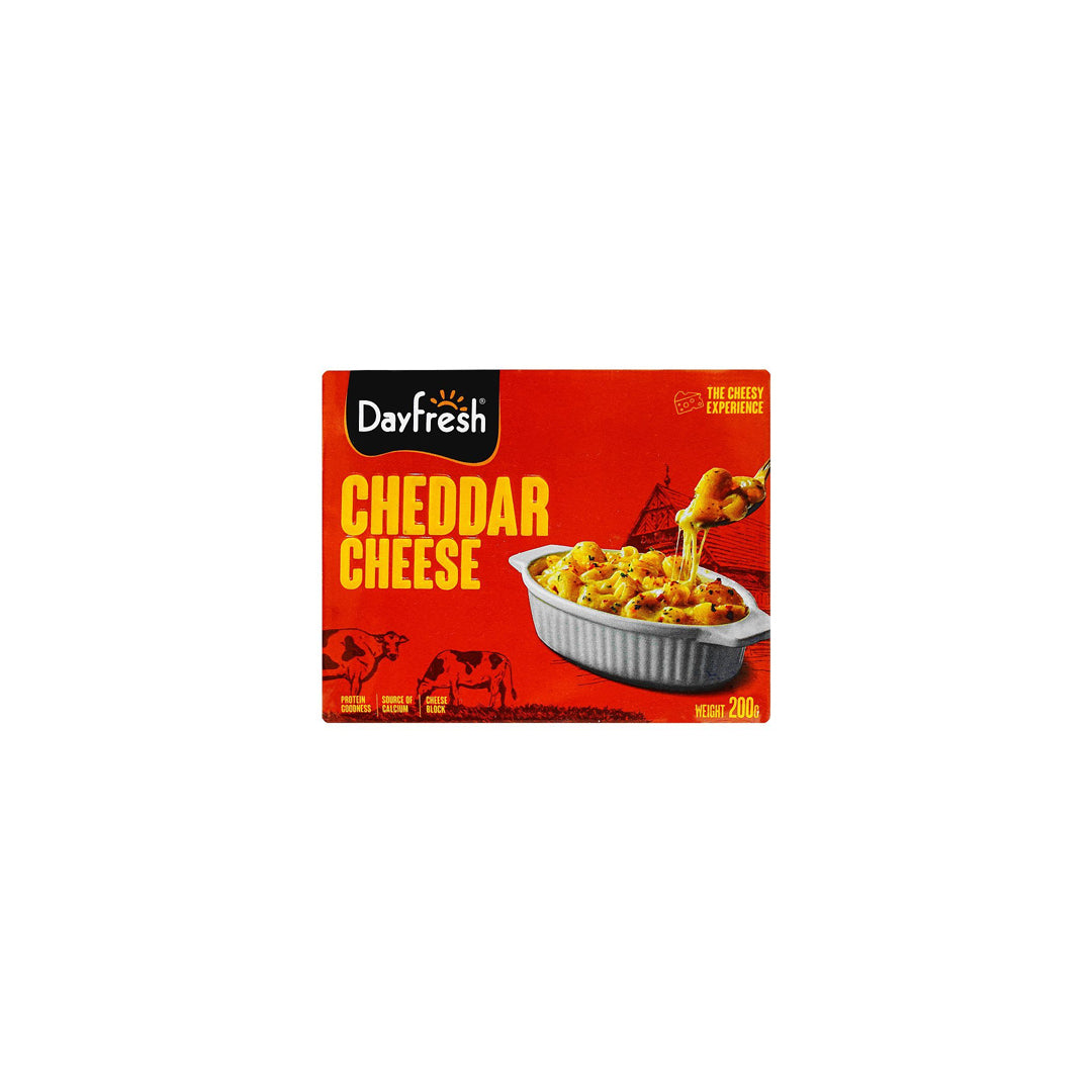Dayfresh Cheddar Cheese Block 200gm – Chase Plus Pakistan