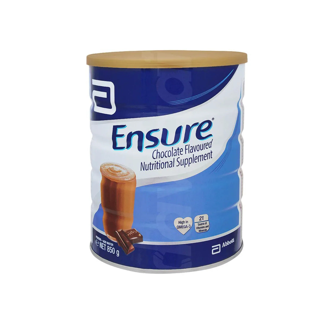 Ensure Powder Milk Chocolate 850g – Chase Plus Pakistan