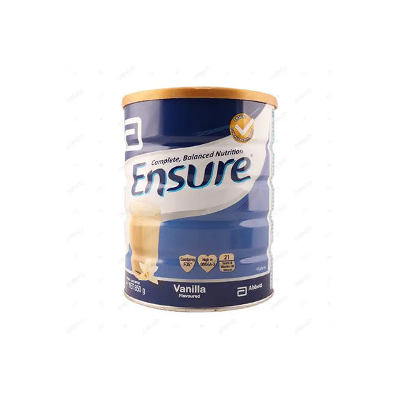Ensure Powder Milk Vanilla 850g – Chase Plus Pakistan