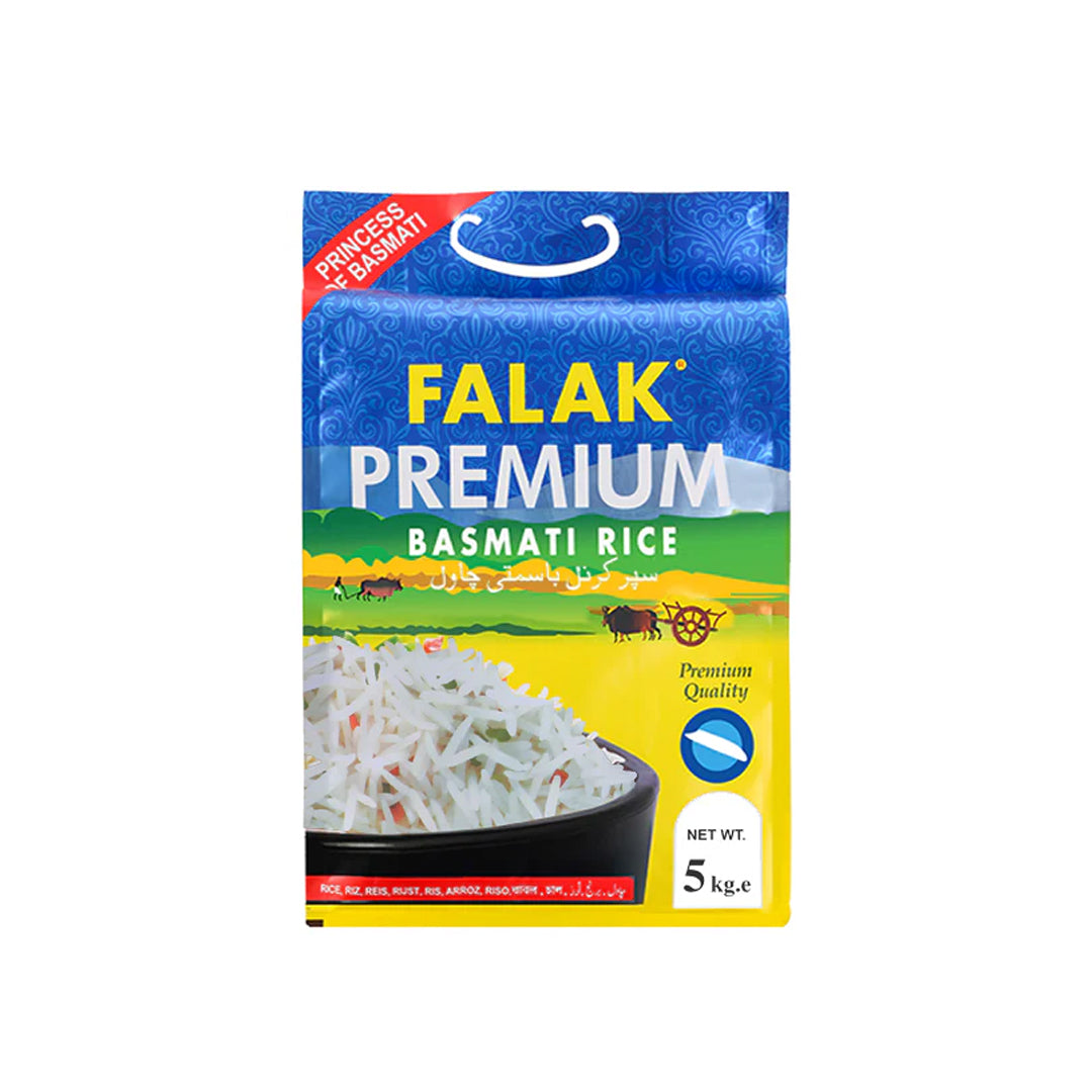 Falak Premium Basmati Rice 5kg – Chase Plus Pakistan