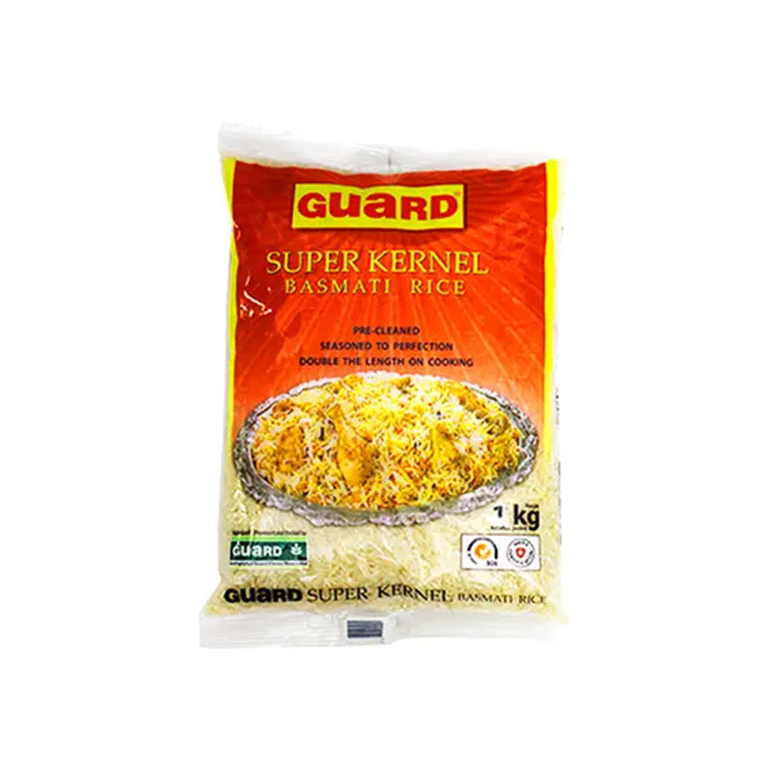Guard Super Kernel Basmati Rice 1kg – Chase Plus Pakistan