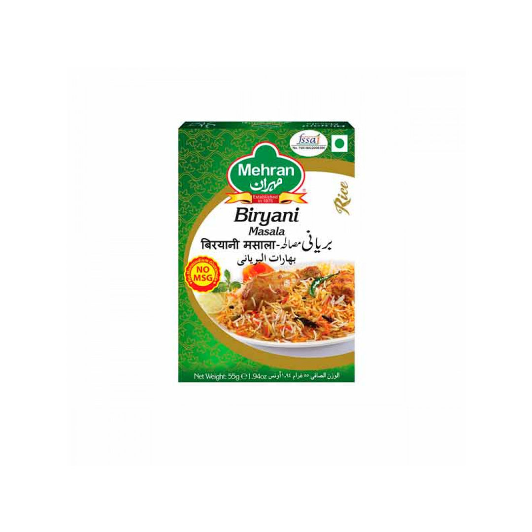 Mehran Biryani Masala Reciepe 100GM – Chase Plus Pakistan
