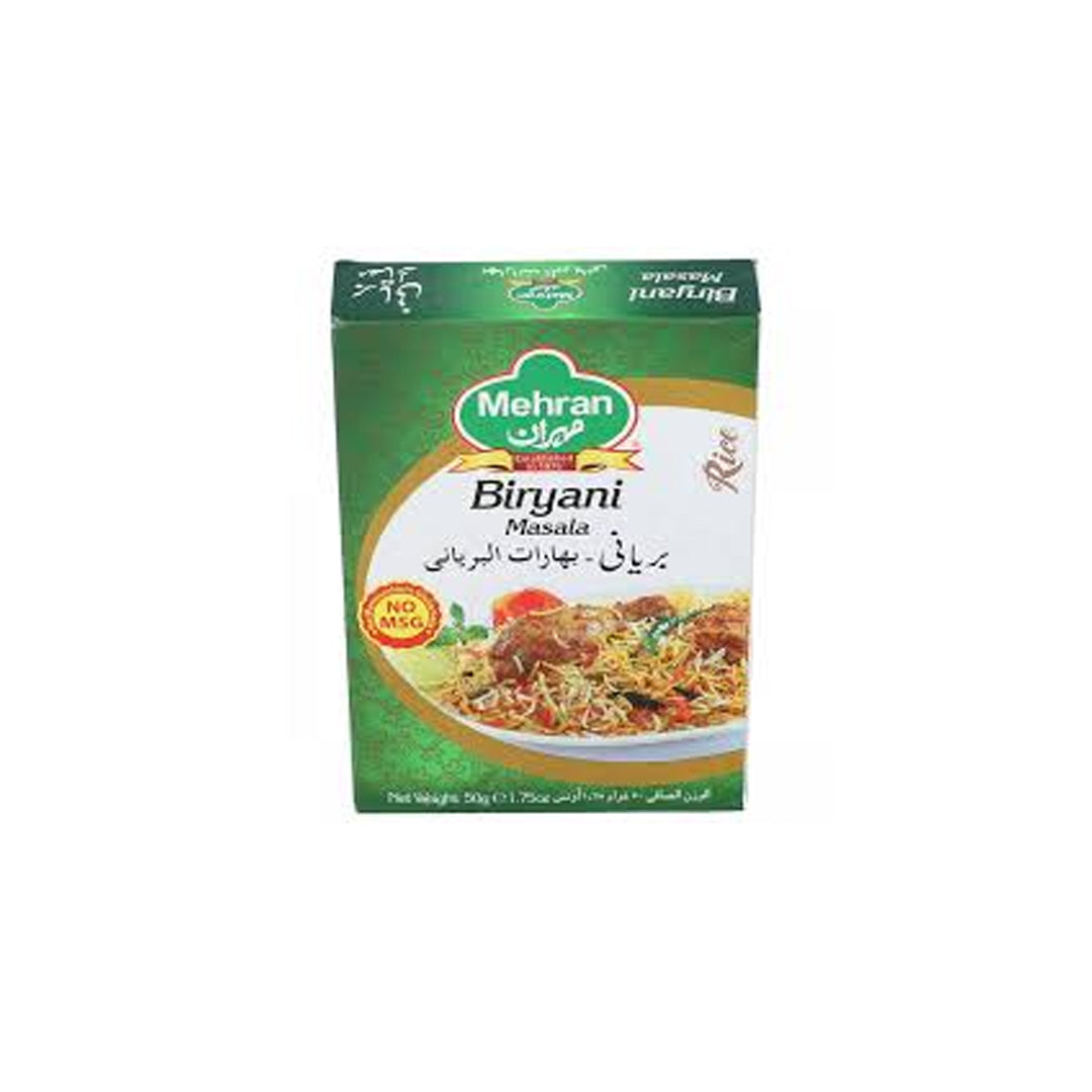 Mehran Biryani Masala Recipe 50Gm – Chase Plus Pakistan