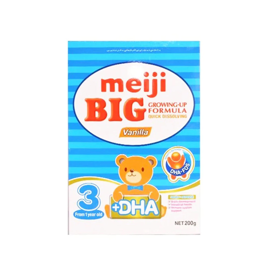 Meiji Powder Milk Big Vanilla 200g – Chase Plus Pakistan