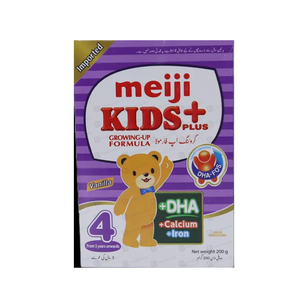 Meiji Powder Milk Kid Plus 200gm – Chase Plus Pakistan