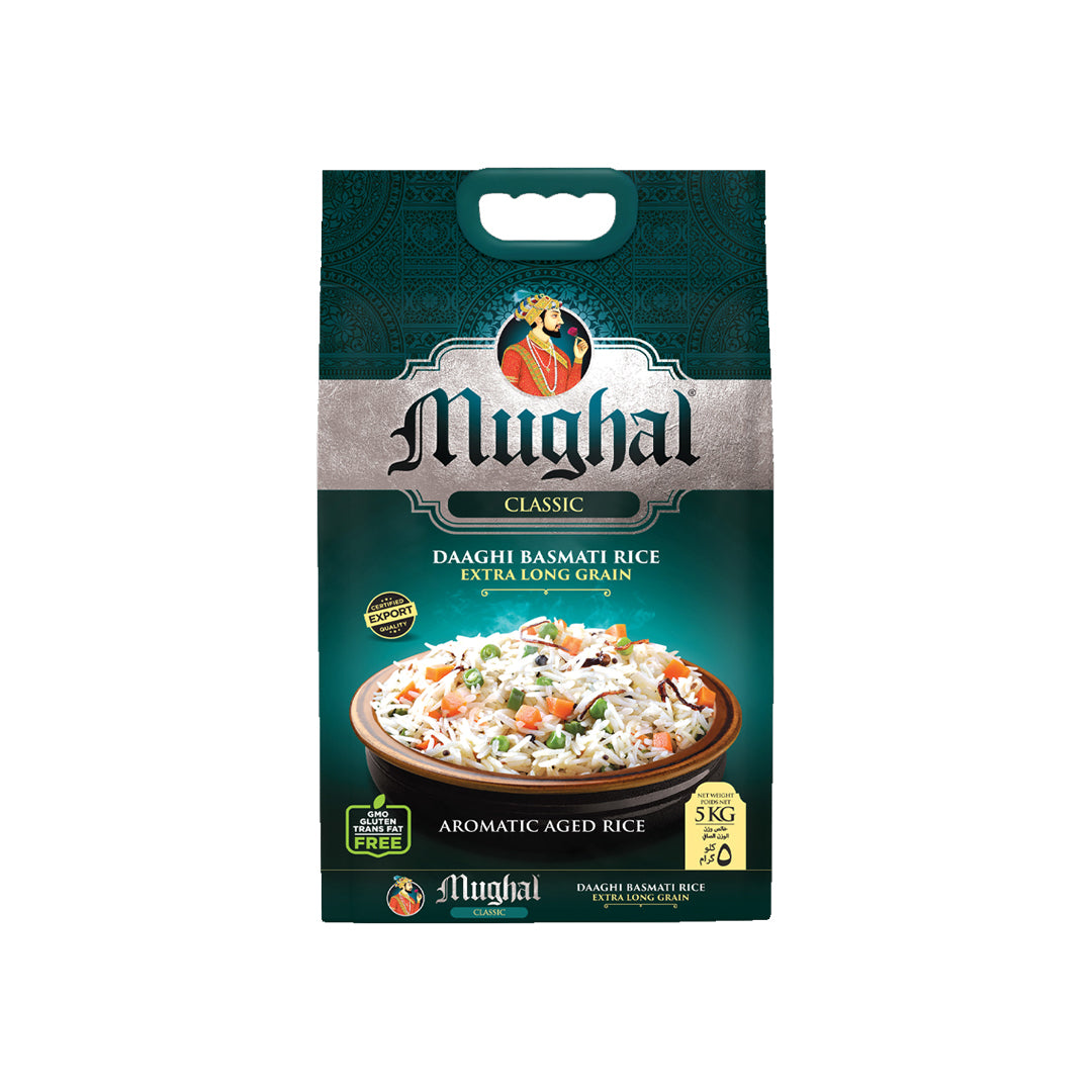 Mughal Classic Daghi Rice 5kg – Chase Plus Pakistan