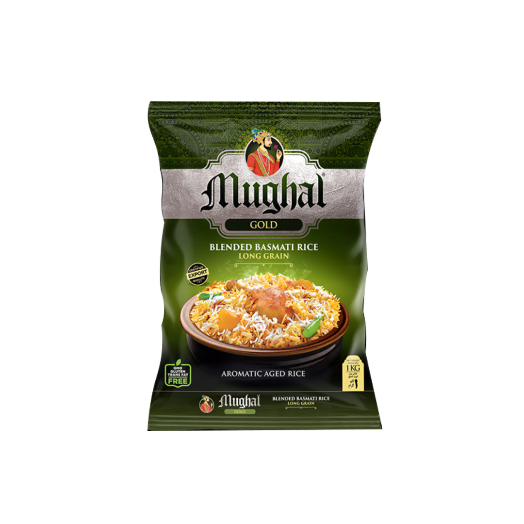 Mughal Gold Blended Basmati Rice 5kg – Chase Plus Pakistan