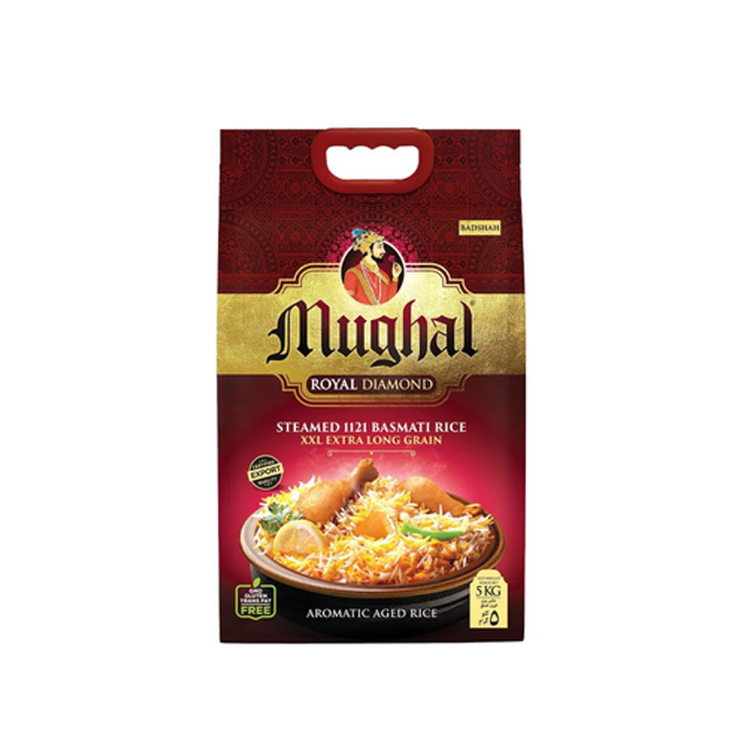 Mughal Royal Diamond Badshah Rice 5kg – Chase Plus Pakistan