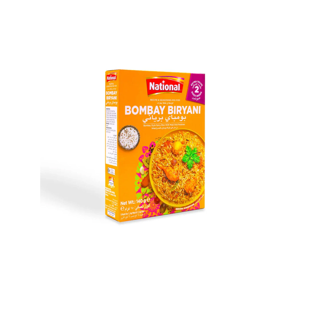 National Bombay Biryani Recipe 140gm – Chase Plus Pakistan