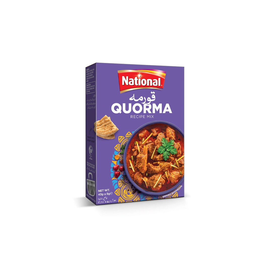 National Quorma Recipe 43gm – Chase Plus Pakistan