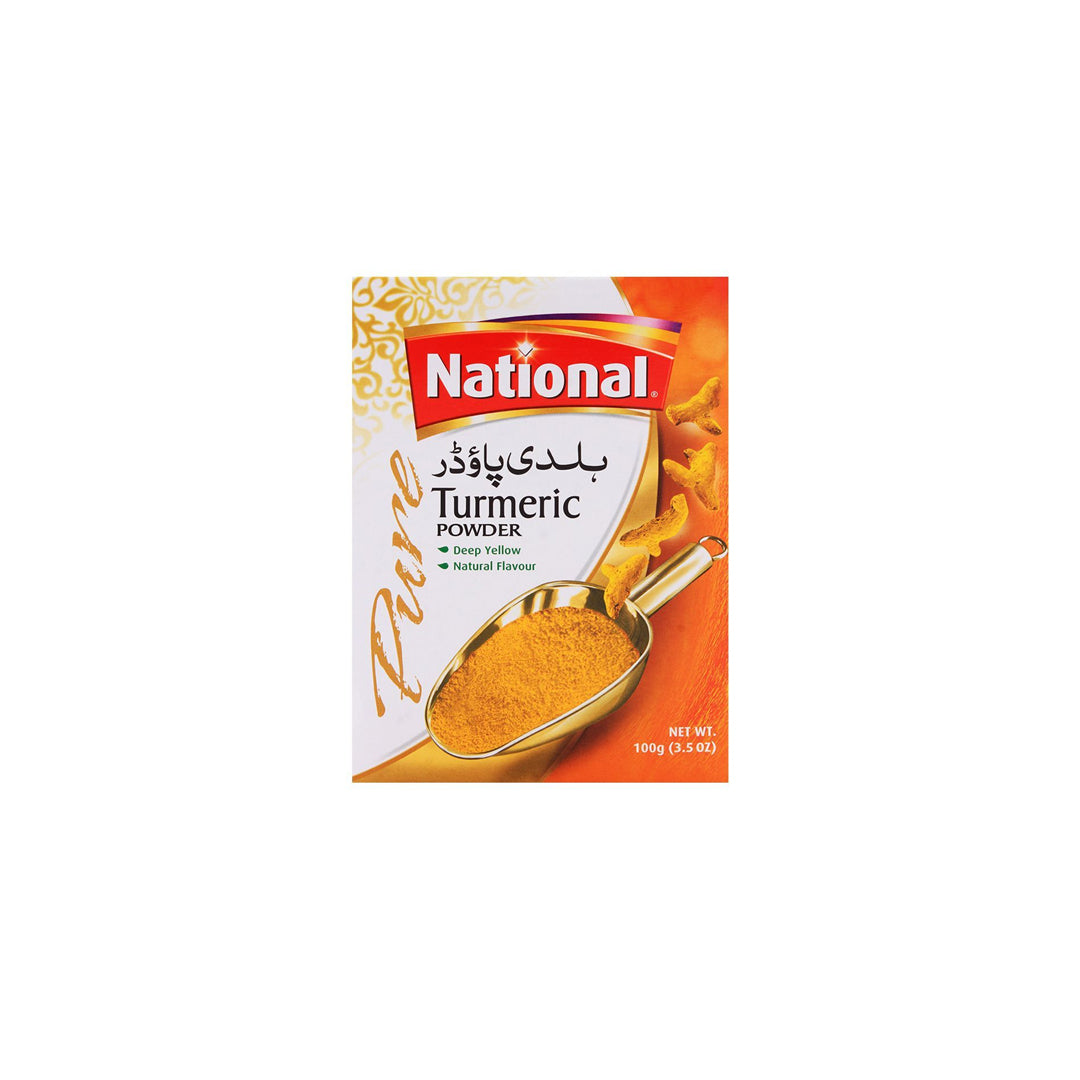 National Turmeric Powder 100gm – Chase Plus Pakistan