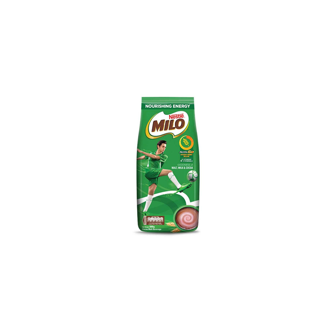 Nestle Milo Powder Milk Pouch 500gm – Chase Plus Pakistan