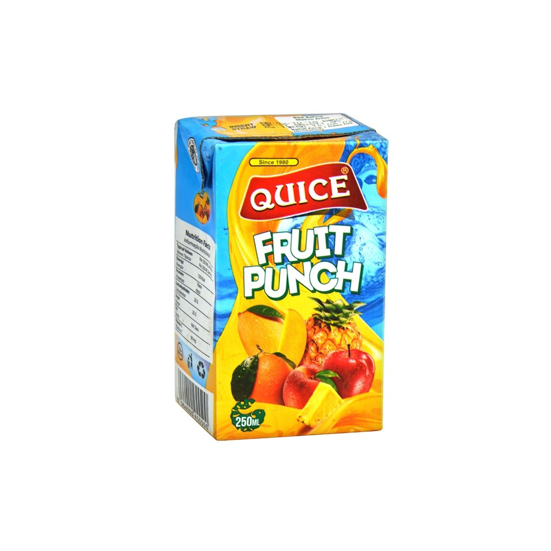 Quice Fruit Drink Fruit Punch Juice 250ml – Chase Plus Pakistan