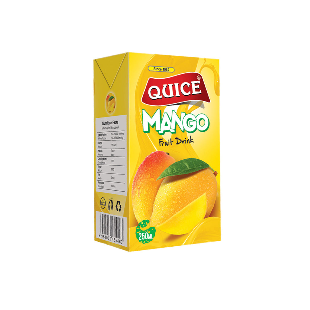 Quice Fruit Drink Mango Juice 250ml – Chase Plus Pakistan
