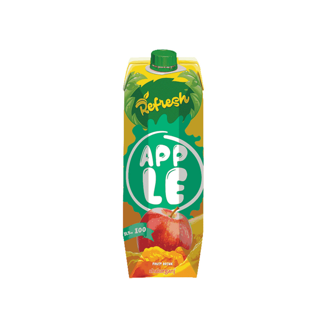 Refresh Apple Juice Tetra Pack 1Ltr – Chase Plus Pakistan