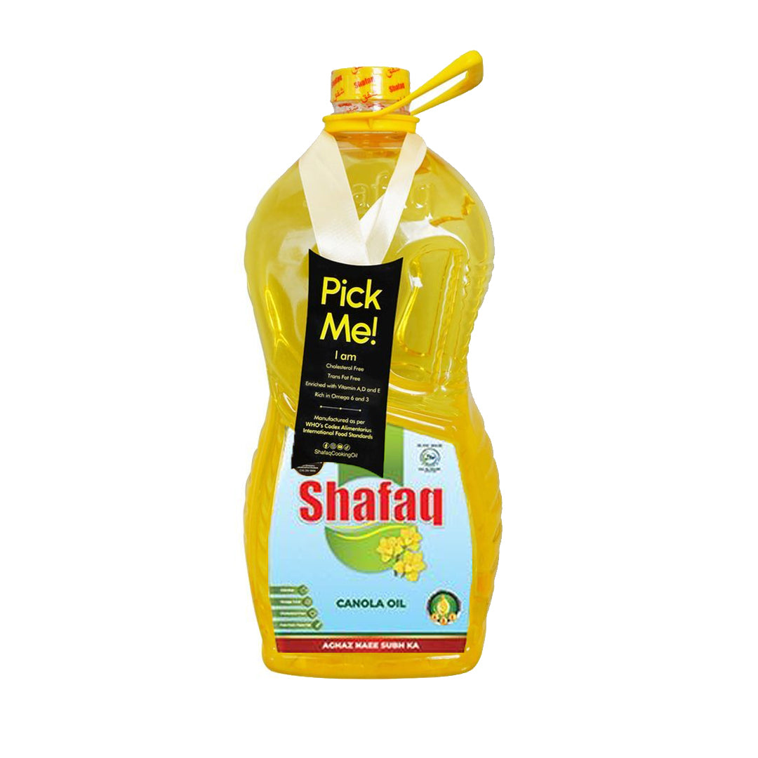 Shafaq Canola Oil Bottle 5ltr – Chase Plus Pakistan