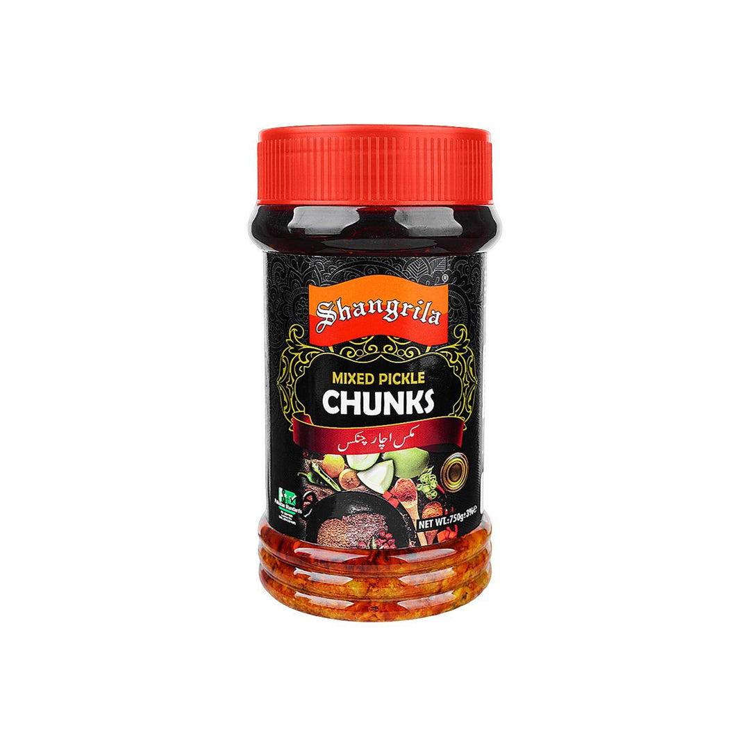 Shangrila Mixed Pickle Chunks Jar 750gm – Chase Plus Pakistan