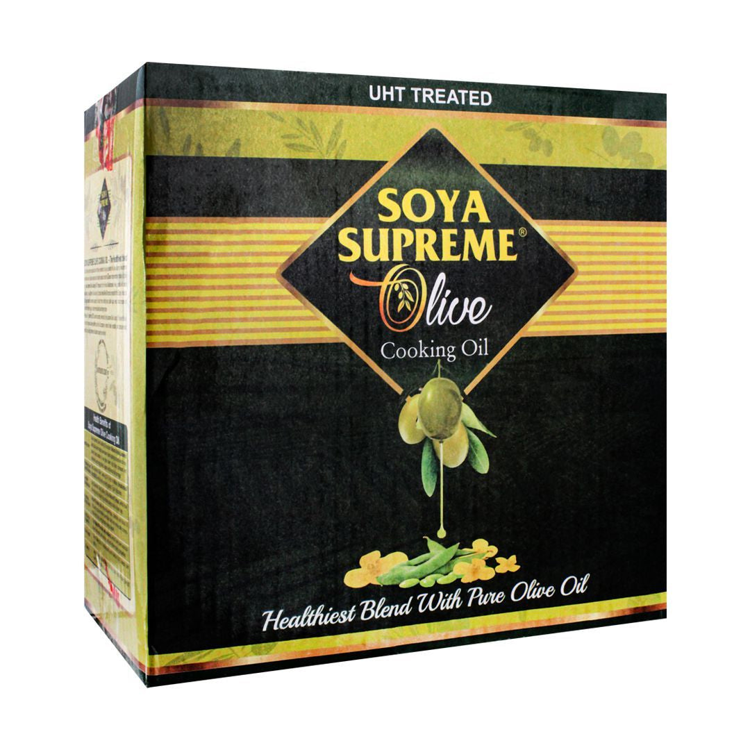 Soya Supreme Olive Cooking Oil Pouch 1ltr – Chase Plus Pakistan